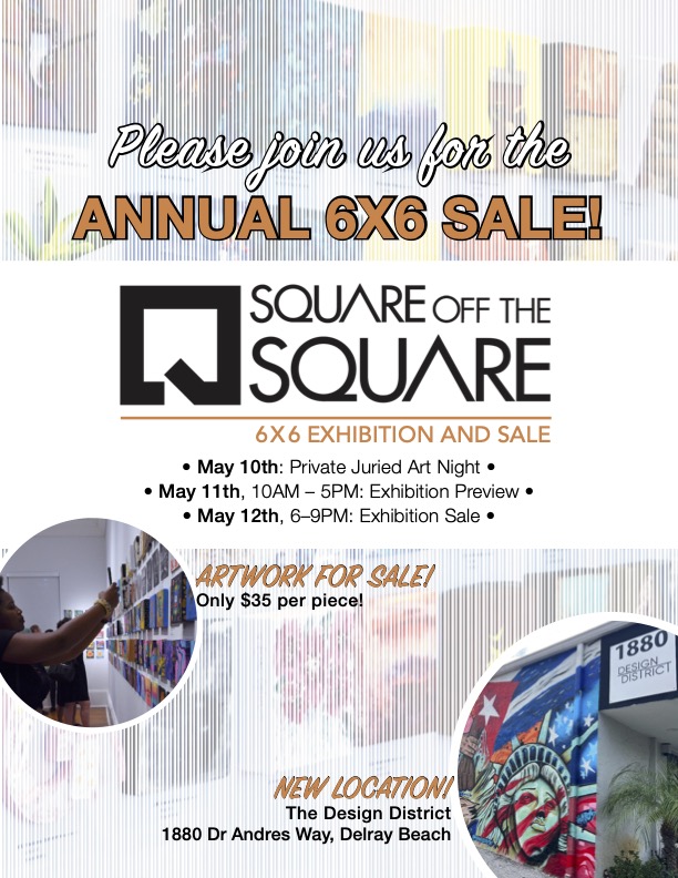 6 x 6 Exhibition & Sale - Delray Beach Chamber
