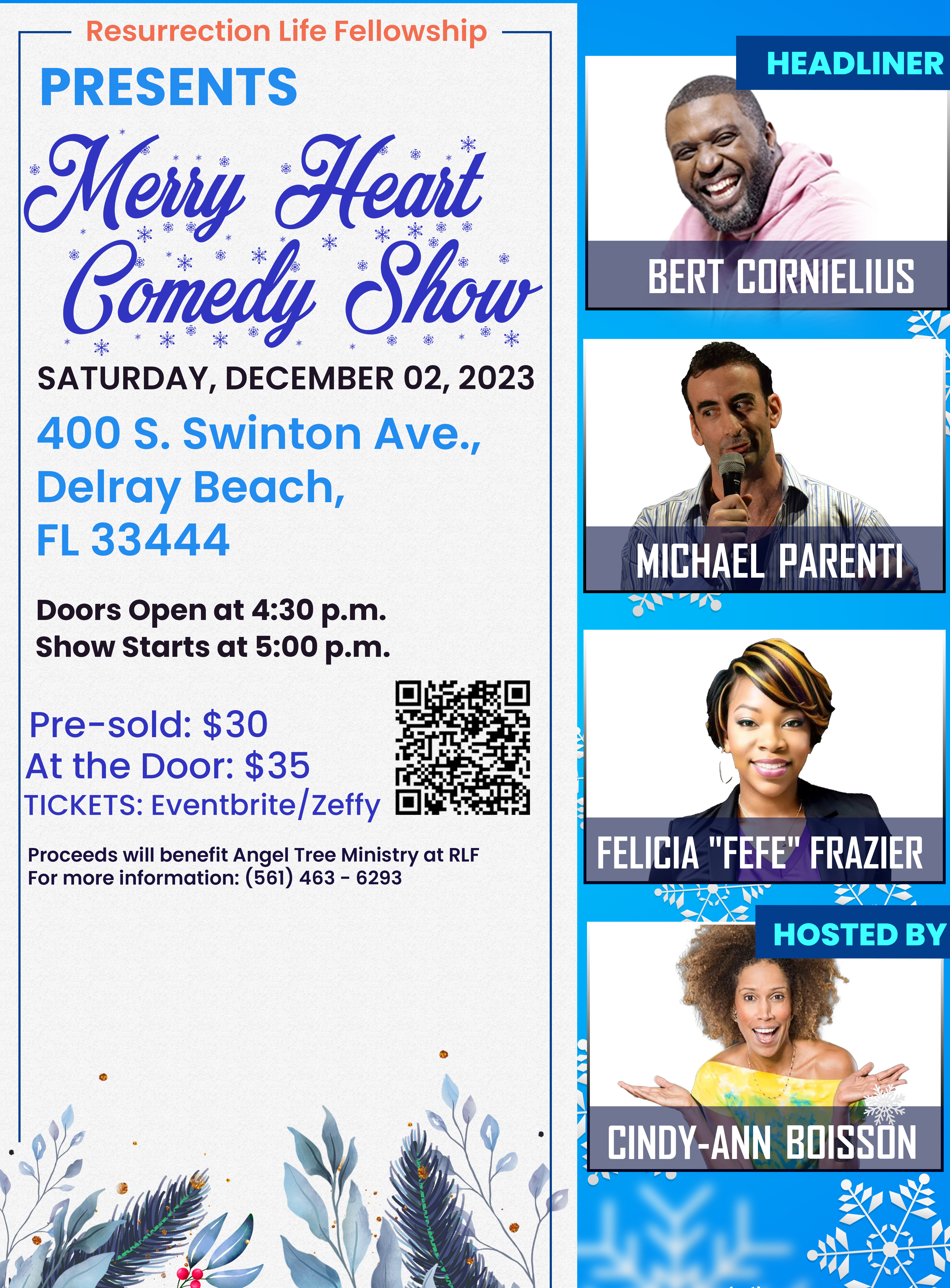 Merry Heart Comedy Show - Delray Beach Chamber