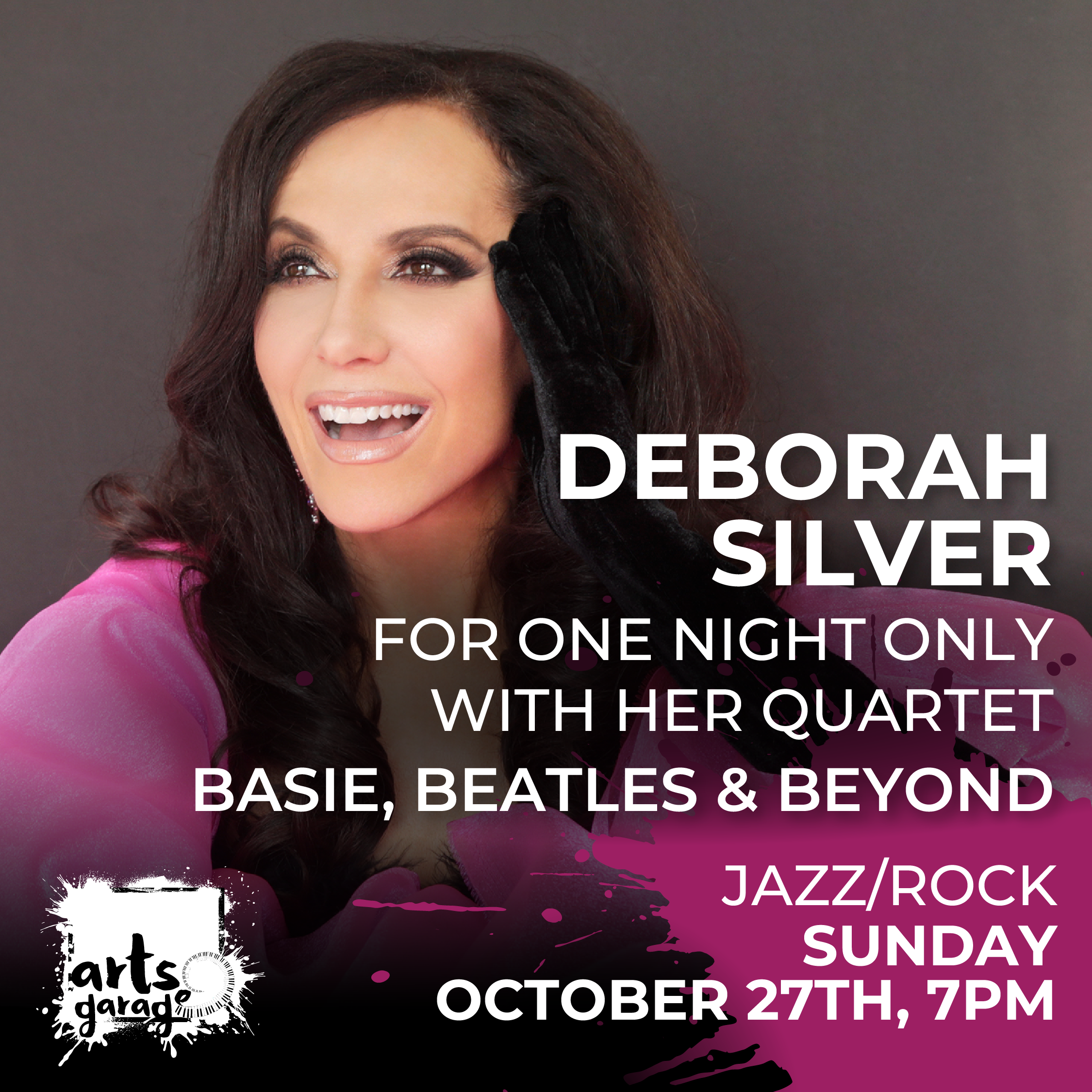 Deborah Silver for One Night Only with Her Quartet – Basie, Beatles ...